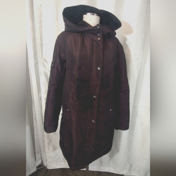 Kristen Blake | Jackets & Coats | Kristen Blake Winter Coat Plum Hood ...